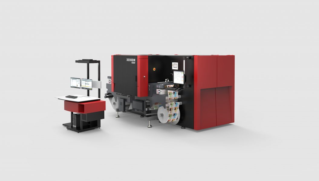 Xeikon Unveils New UV Inkjet Label Press at Xeikon Café