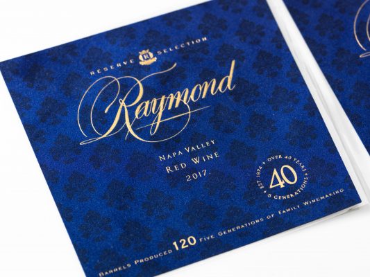 2019 Highlight: Offset Printing on a Velvet Wine Label Substrate