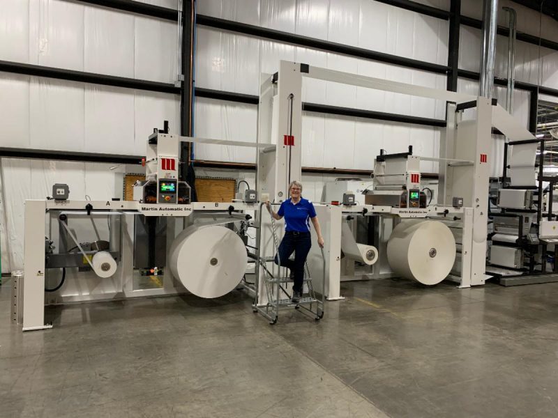 Channeled Resources Installs Two Martin Automatic Butt Splicers