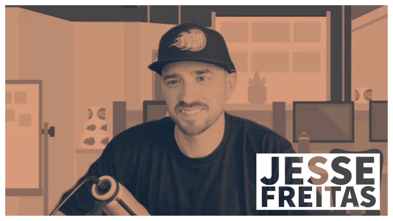 Jesse Freitas on Labels, Decals, and What Makes StickerGiant Stand Out