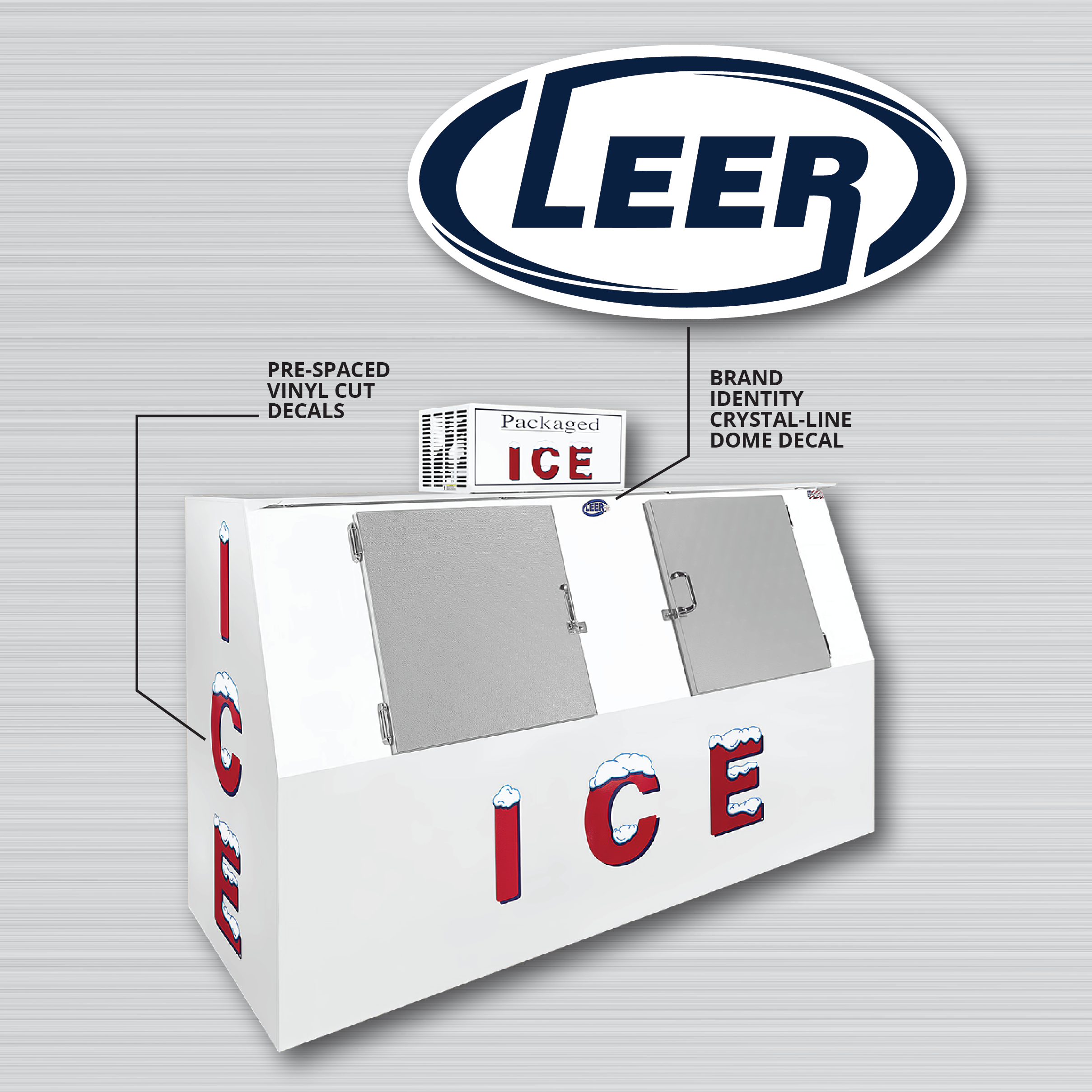 Domed Durable Branded Decals that Last - Packaging Impressions