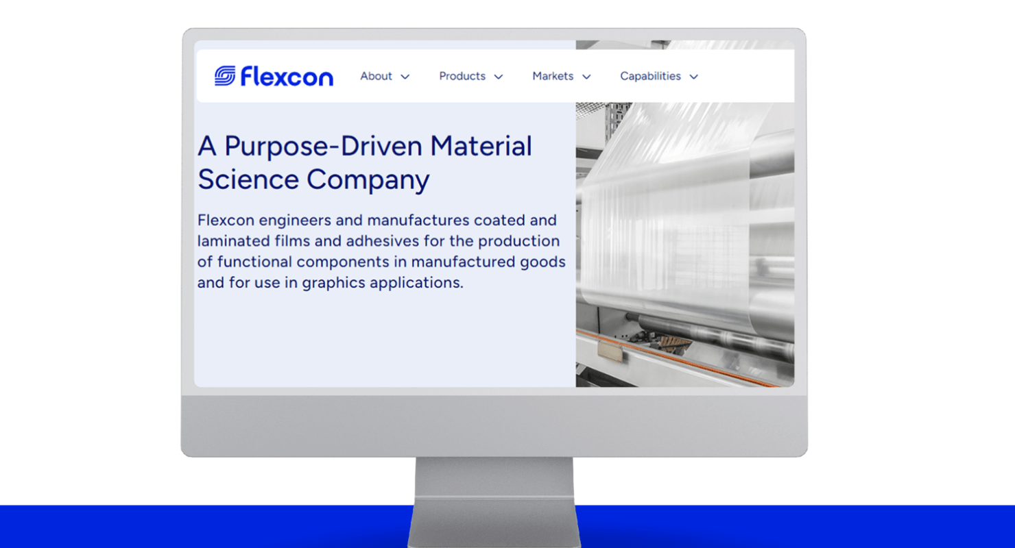 Flexcon Launches New Website