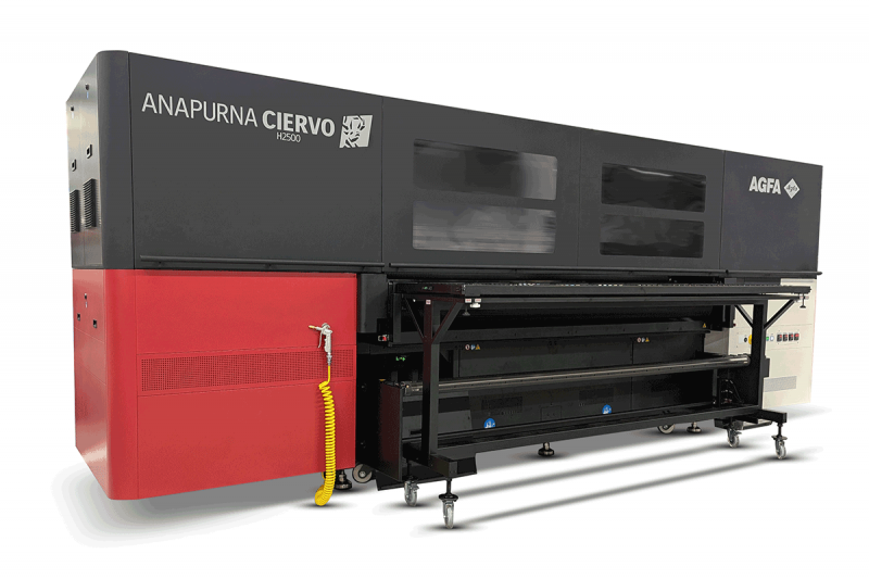 Agfa Unveils Anapurna Ciervo H2500 Inkjet Printer - Packaging Impressions