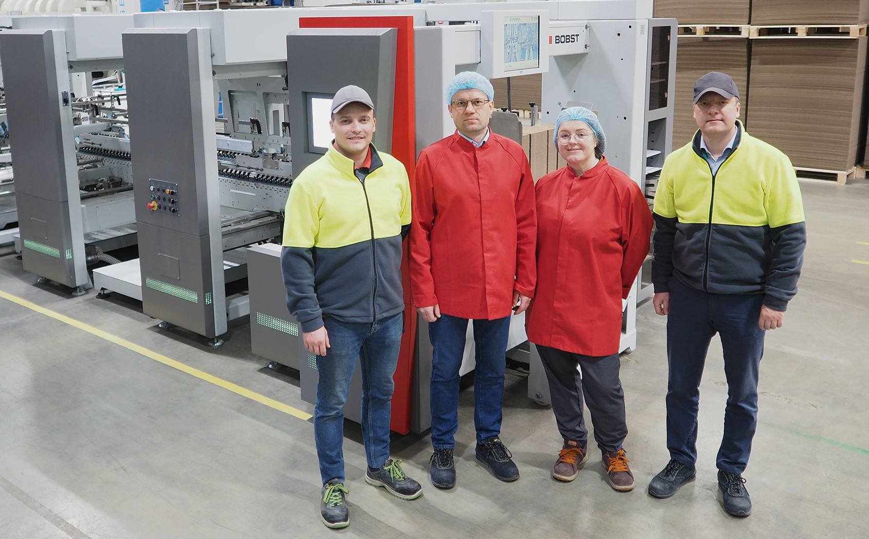 Grigeo Packaging Installs BOBST Folder/Gluer - Packaging Impressions