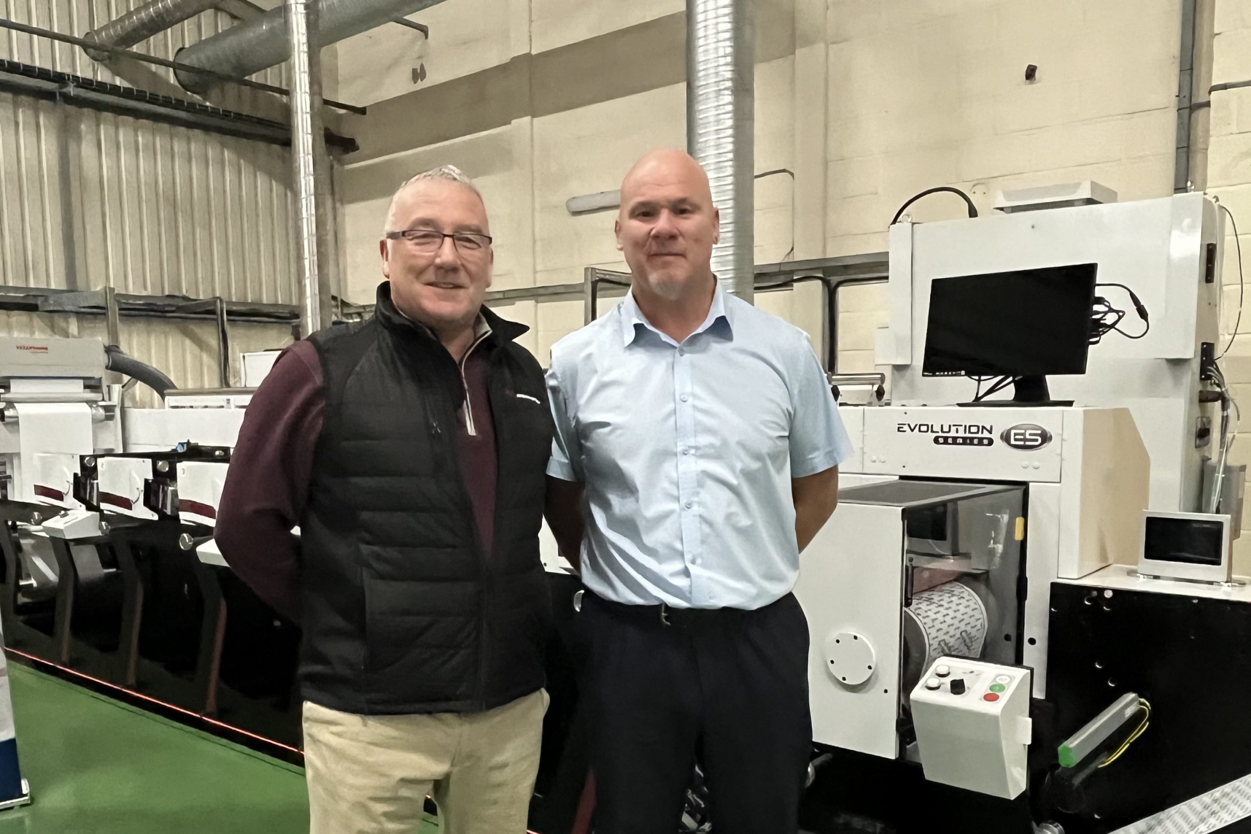 Viscose Closures Invests in Mark Andy Evolution E5 - Packaging Impressions